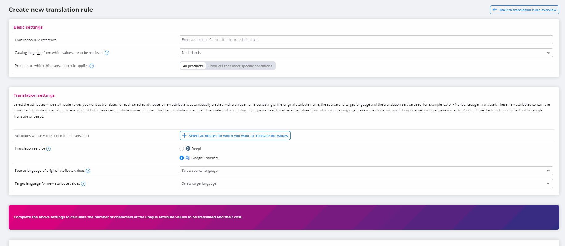 Translations module